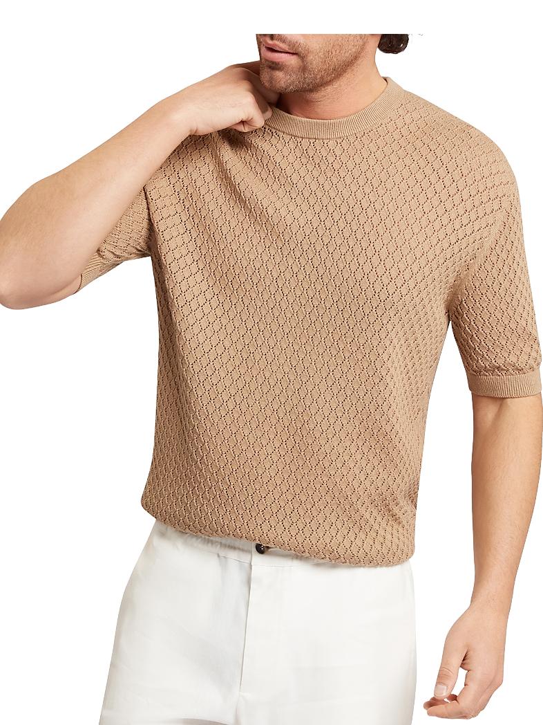 TED BAKER LONDON Ted Baker Ferris Diamond Crochet Sweater